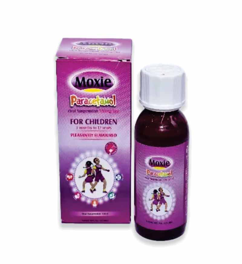 MOXIE PARACETAMOL SUSP 100ML – Vanguard Pharmacy