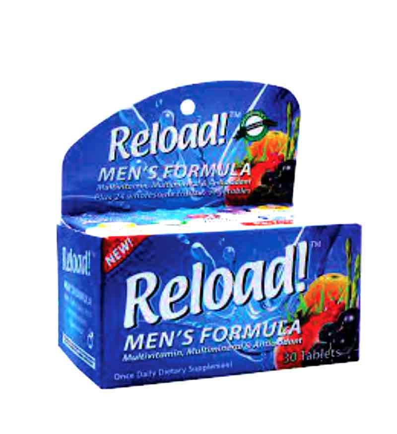 RELOAD MEN 50PLUS BY 30 PER BOTTLE – Vanguard Pharmacy